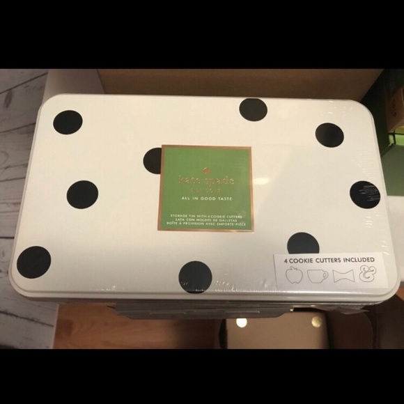 kate spade | Other | Kate Spade Deco Dot Cookie Cutter Gift Set | Poshmark